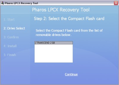 LPC X Recovery Tool