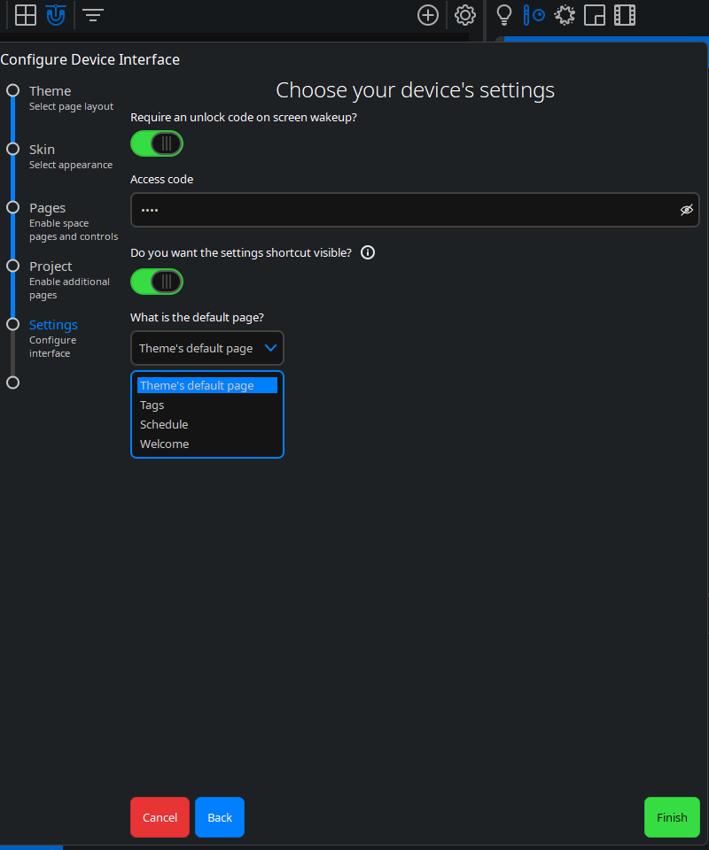 Work with Touch Interfaces